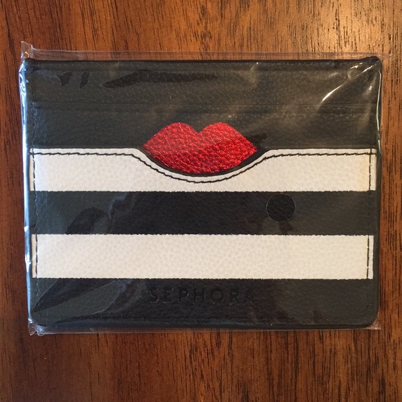 Sephora | Accessories | Nwt Sephora Lips Card Case | Poshmark